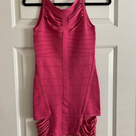 WOW couture | Dresses | New Wow Couture Pink Bandage Dress | Poshmark
